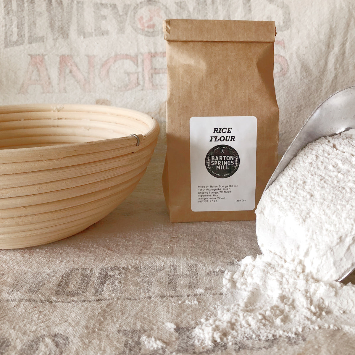 Rice Flour (certified organic) - Barton Springs Mill